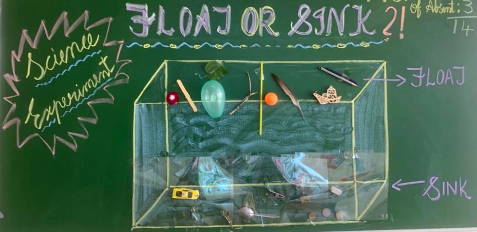 Playgroup 3 - Science Experiment: Float or Sink – Appollo National ...