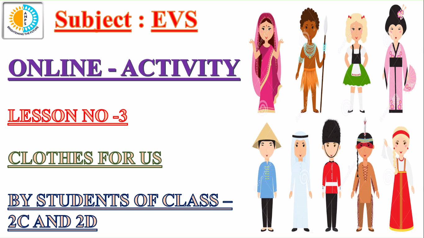 EVS Activity : Clothes for us by Students of class 2C and 2 D – Appollo ...