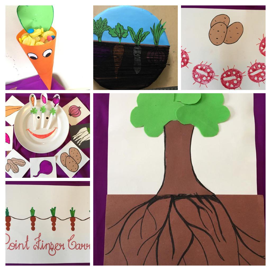 Playgroup Underground Vegetable Activity – Appollo National Public School
