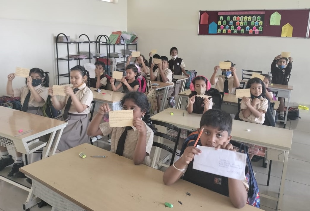 Letter Writing Activity was Conducted in Class 2b – Appollo National ...